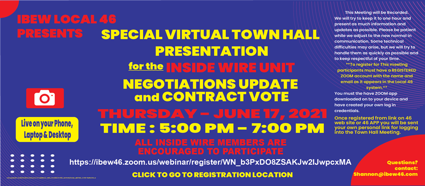 IBEW46 - The Right Choice